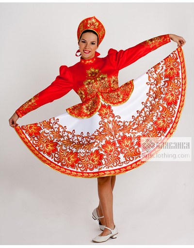 Dance dress ''Boyarka'' Russia | RusClothing.com