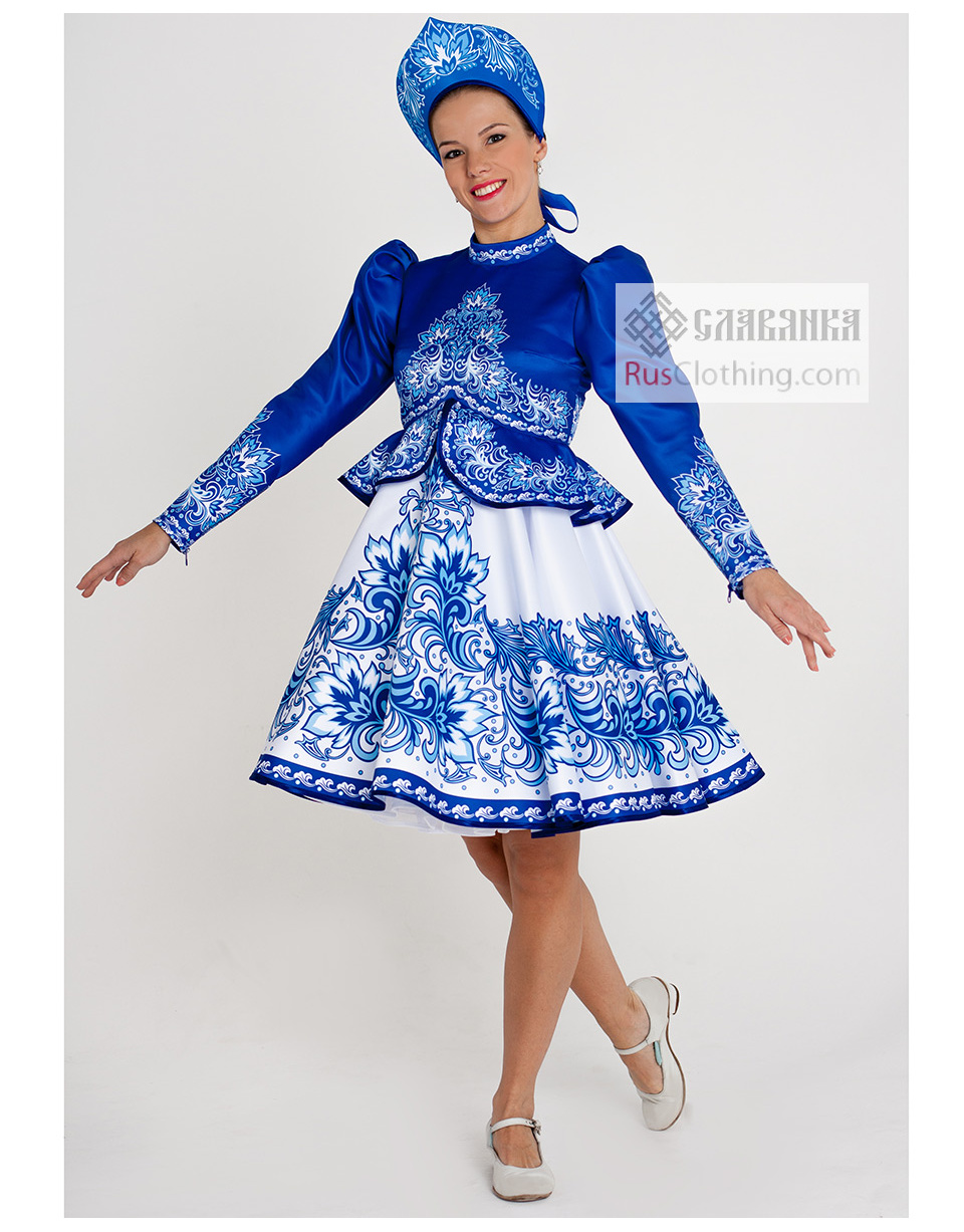 Dance dress ''Boyarka'' Russia | RusClothing.com