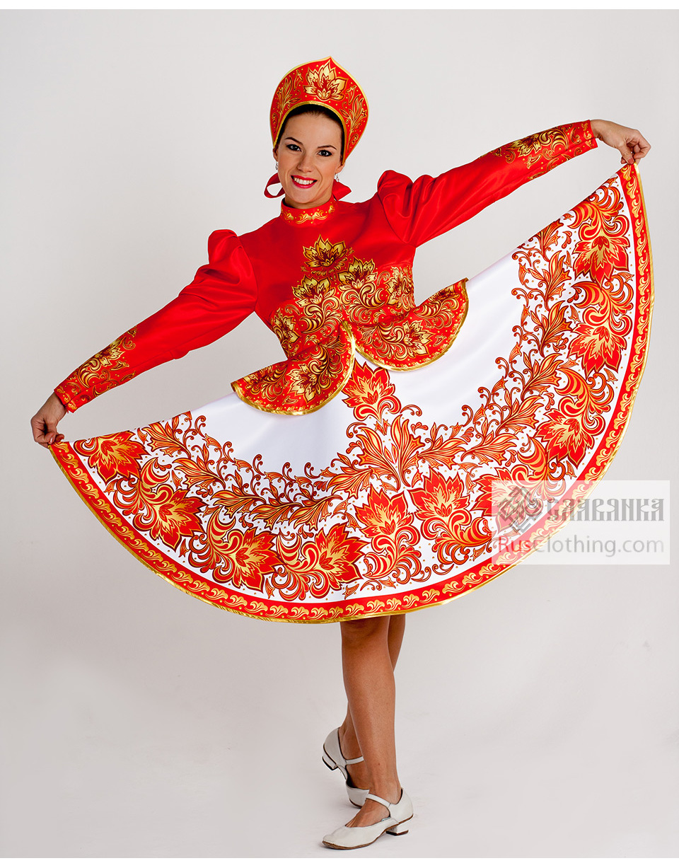 Dance dress ''Boyarka'' Russia | RusClothing.com